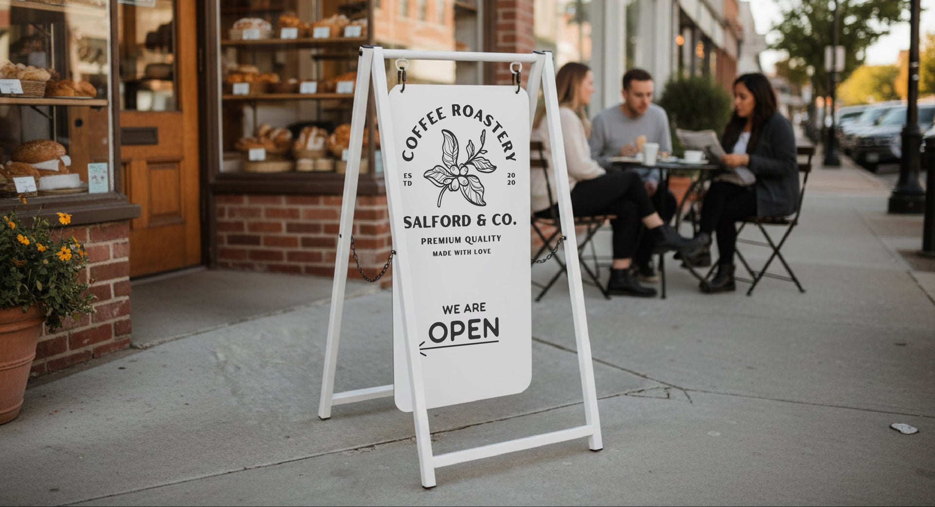 Custom Cafe & Coffee Shop Signs | Attract More Customers – Sidewalk Monkey